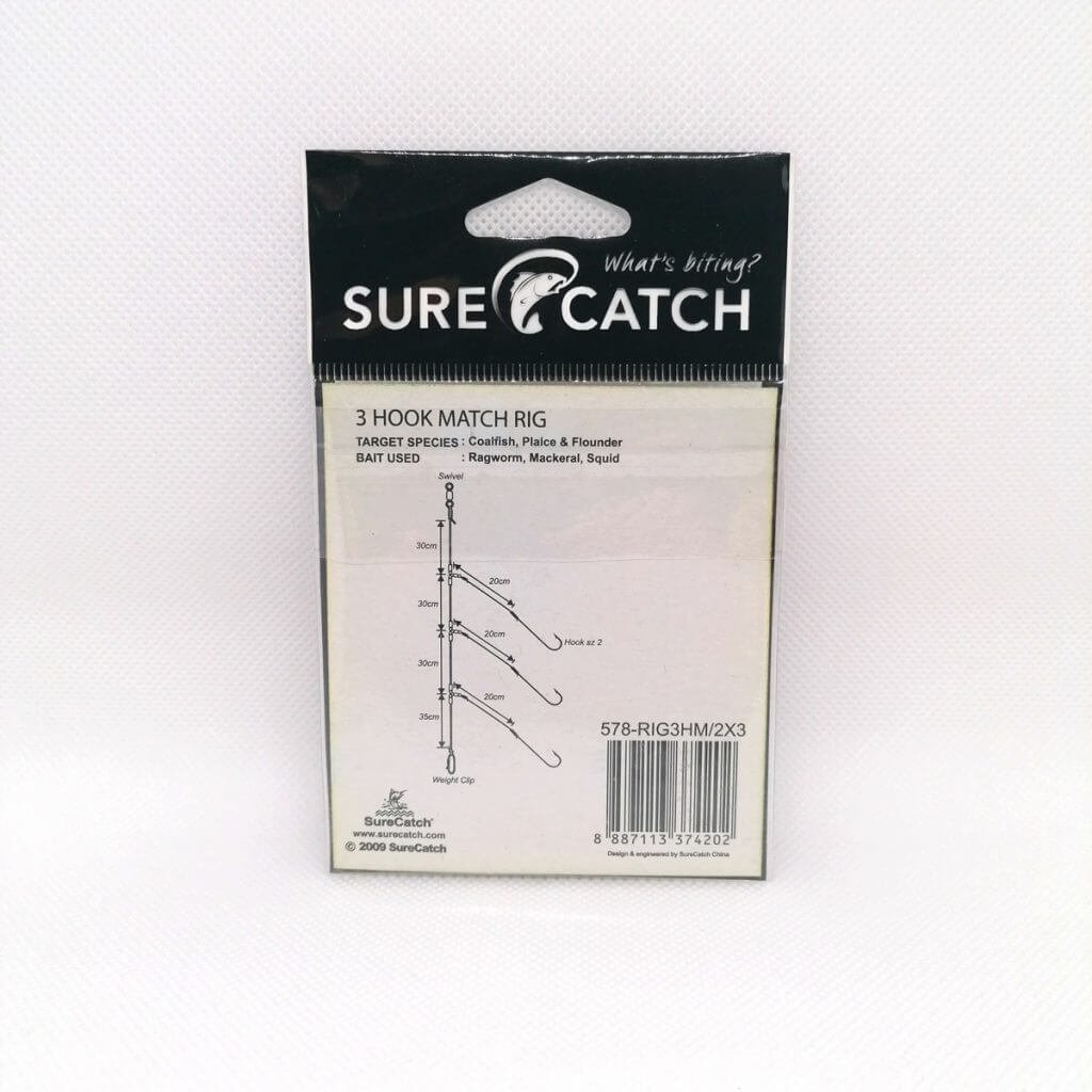SureCatch Pro Series 3 hook Match Rig | FishingGear.ie